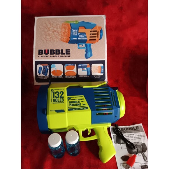 Unbranded | Other | 32 Hole Electric Automatic Bubble Machine Gun For ...